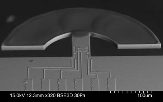 MicroFab喷墨打印应用案例——悬臂谐振式气体传感器的传感层沉积 - 睿度光电 RUIDU
