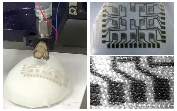 MicroFab喷墨打印应用案例——织物曲面打印 - 睿度光电 RUIDU